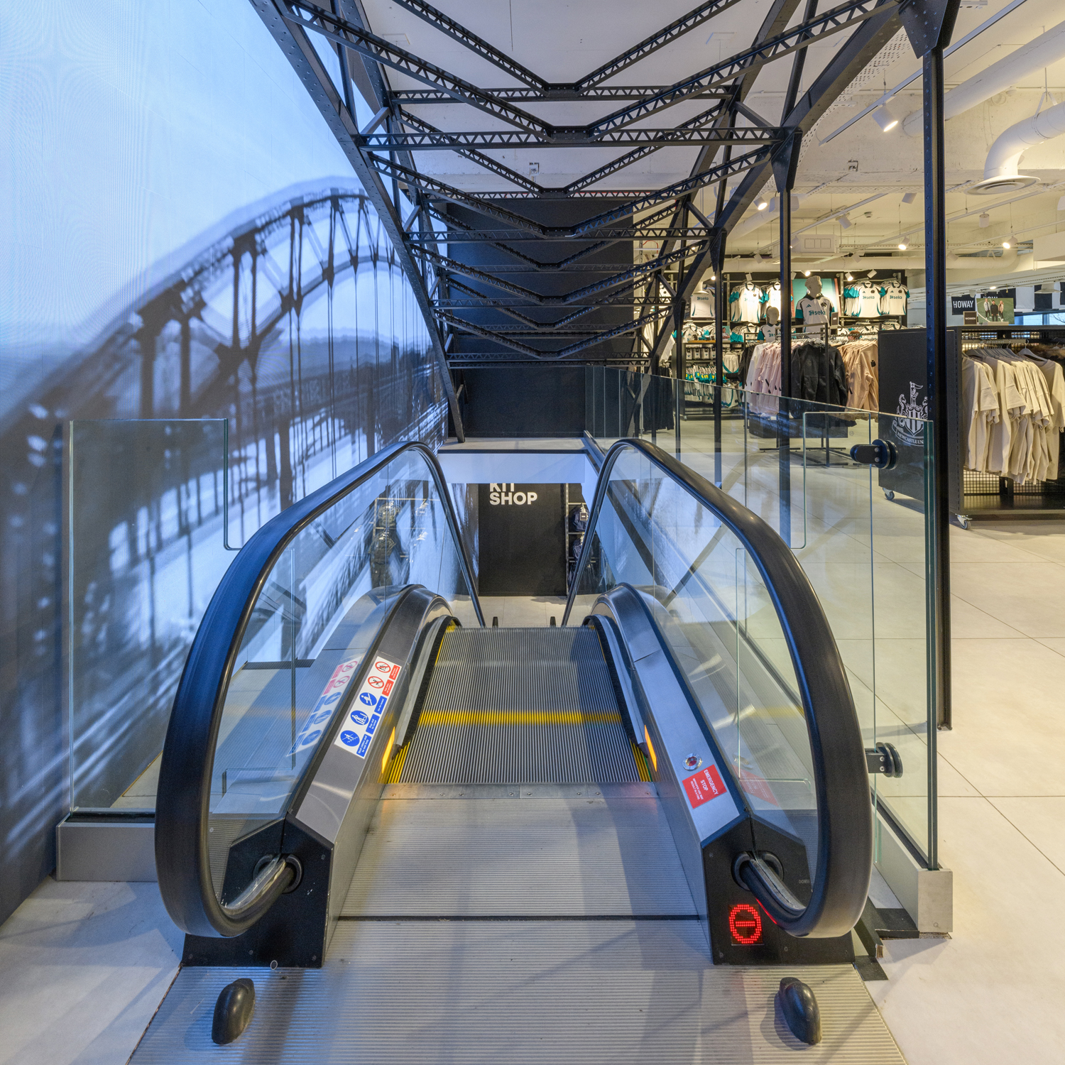 Newcastle enhances fans’ experience with Stannah escalators