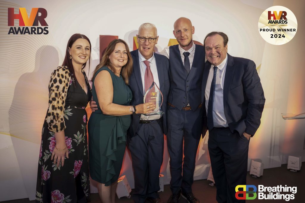 Breathing Buildings’ NVHRe Wins at HVR Awards