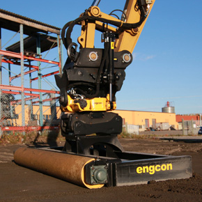 Engcon launches GRB grading beam for excavators