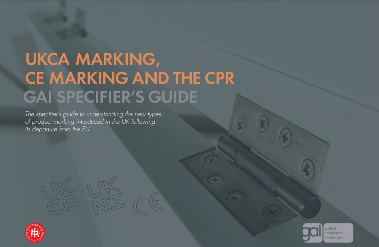 New GAI guide to help architects prepare for UKCA marking