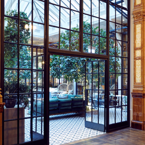 Glazed screens and doors specified for Manchester hotel