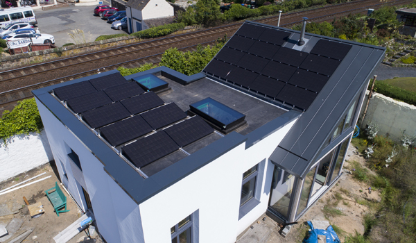 Standing seam roofing system specified for sustainable installation ...