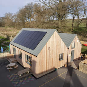 Kingspan TEK Building System specified for classroom block