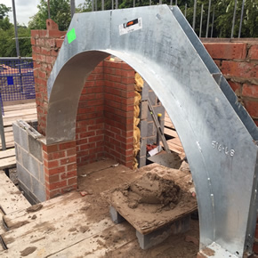 Bespoke steel lintels specified for Forge Lane development ...