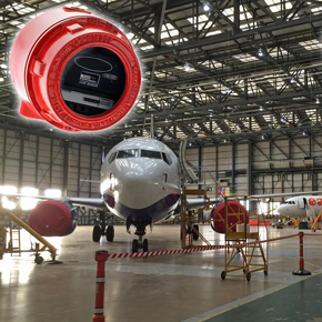 Smoke and flame detectors specified for aircraft hangar | Buildingtalk ...