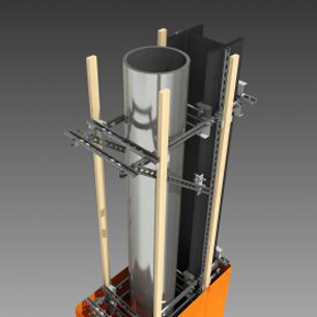 Historic indoor market transformed with Contour column casings