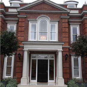 Black Millwork timber windows and doors specified for award-winning mansion