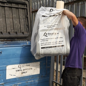 Recofloor encourages the recycling of waste vinyl flooring ...
