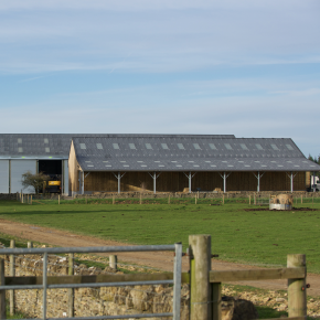 Hadley UltraZED purlins featuring in new grain store at TV farm ...
