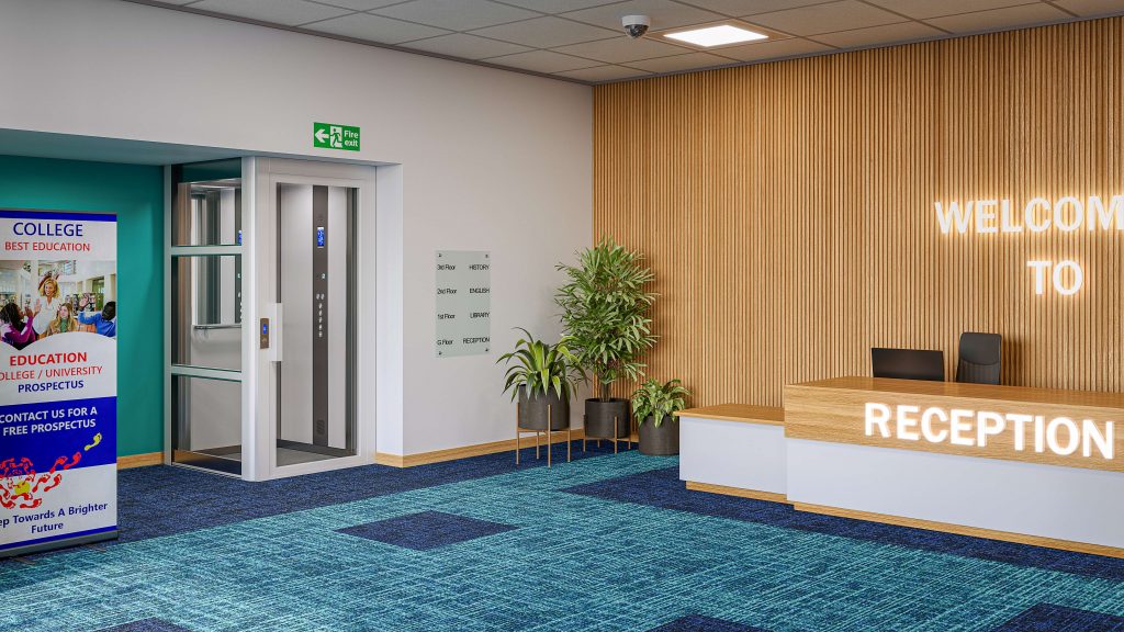 Stannah unveils stylish new vertical platform lifts - Buildingtalk