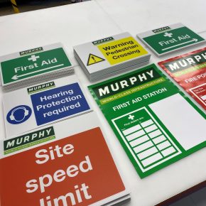 Stocksigns Preferred Signage Supplier for J. Murphy and Sons