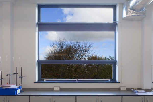 OL Line window systems specified for state-of-the-art STEM building